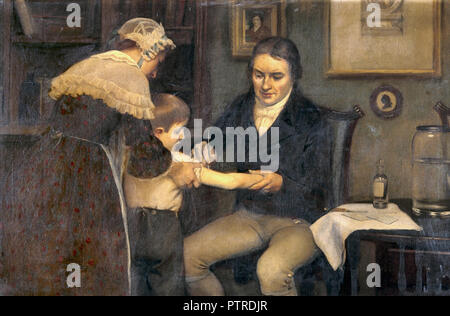 Board Ernest - Vaccination - Dr Jenner Performing His First Vaccination ...