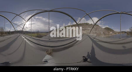 360° view of Bridge over the Beroun - Alamy
