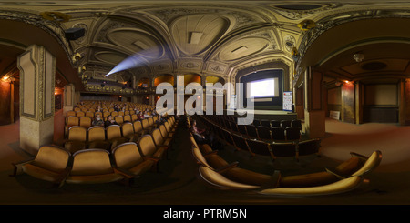 360° view of Lucerna Kino (cinema / movie theater) - balcony - Alamy