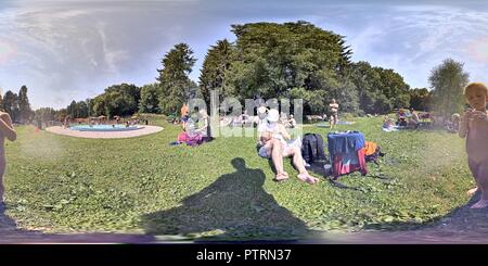 360° view of Thermal Swimming Pool in Velke Losiny - 2 - Alamy