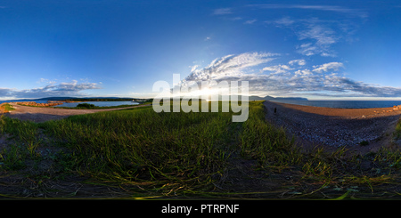360° view of North Harbour, Asby Bay, Cape Breton Island, Nova Scotia ...