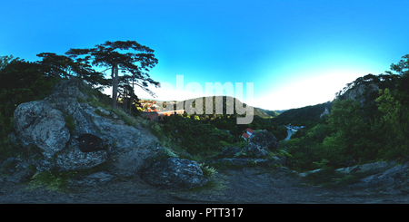360° view of Modling black tower - Alamy
