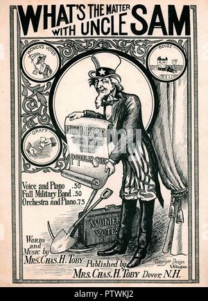 Our Uncle Sam Sheet Music Stock Photo - Alamy