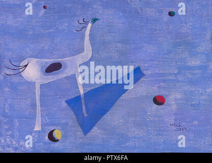 Circus Horse, Joan Miro, 1927, Art Institute of Chicago, Chicago ...