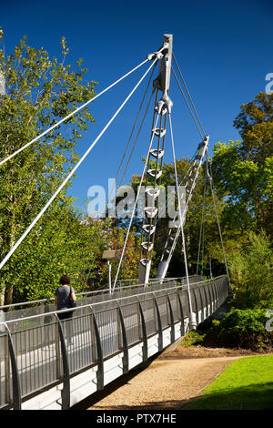 Maidstone, Kent. Medway footbridge Stock Photo - Alamy