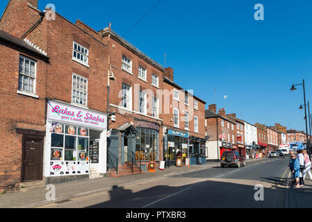 High Street, Stourport-on-Severn, Worcestershire, England, UK Stock ...