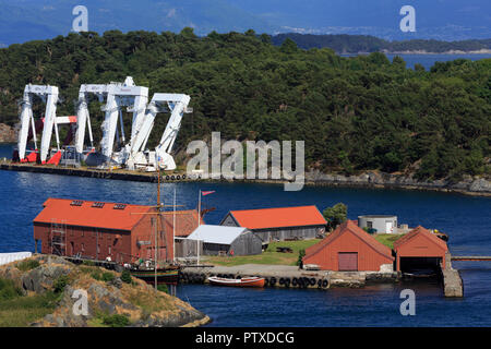 Natvigs Minde Island, Stavanger City, Ragoland County, Norway Stock ...