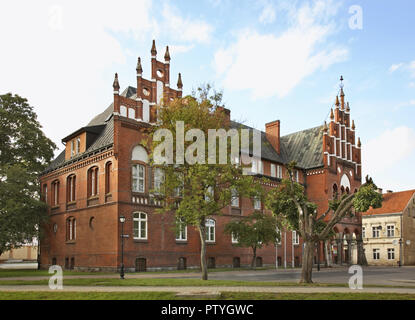 Old building in Ketrzyn town in Warmian-Masurian Voivodeship of Poland ...