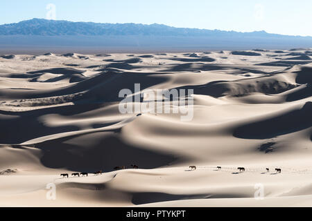Hongor Dunes, Gobi Desert, Mongolia Stock Photo - Alamy