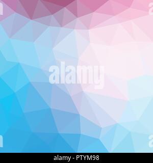 3D triangle pattern geometry. Blue abstract background. shadowed blue ...