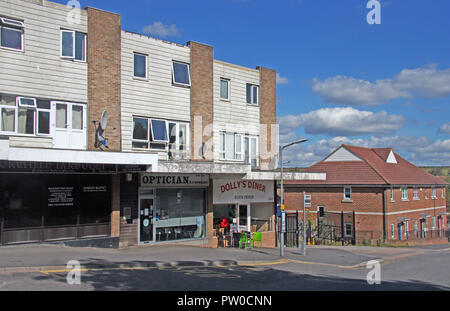 Longfield Kent Shops High Street Stock Photo - Alamy