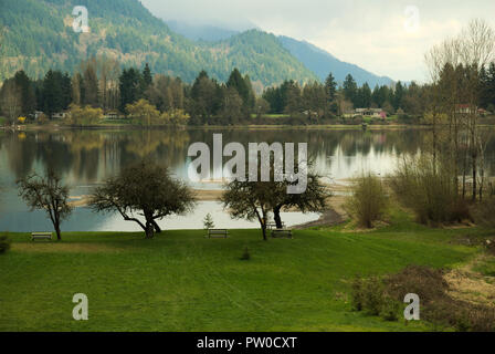 Hatzic Lake in Mission, British Columbia, Canada Stock Photo - Alamy