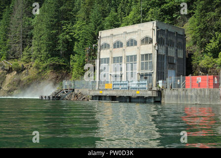 Alouette Power Station on Stave Lake, Mission, British Columbia, Canada ...