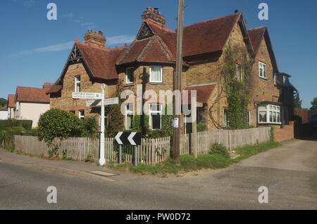 Hatfield Broad Oak Essex House Stock Photo - Alamy
