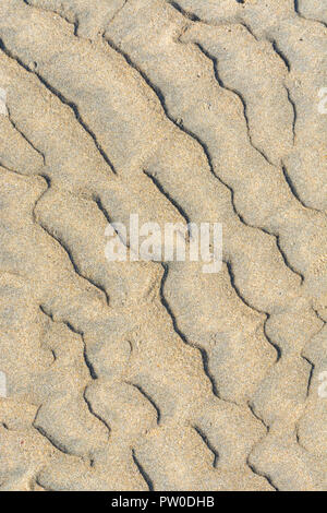 Ripple marks, sedimentary structures formed by water (current or Stock ...
