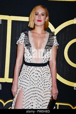 Rumer Willis at the 2018 HBO Emmy After Party. Held at the Pacific Design Center in Los Angeles ...