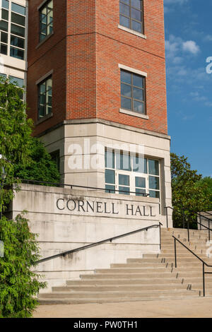 COLUMBIA, MO/USA - JUNE 9 , 2018: Cornell Hall on the campus of the ...