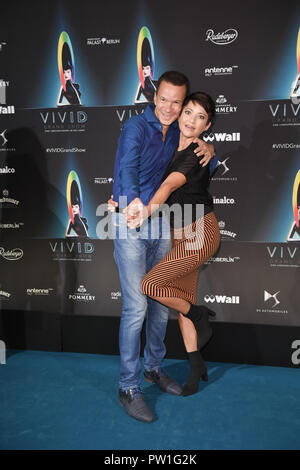 11 October 2018, Berlin: Madeleine Wehle and Mario Hensel arriving to ...