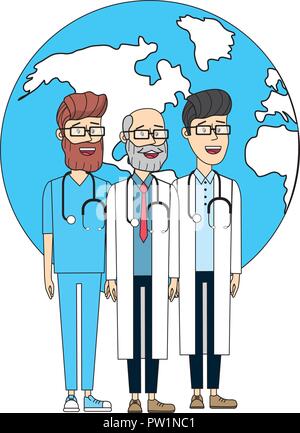 Medical teamwork avatar Stock Vector Image & Art - Alamy