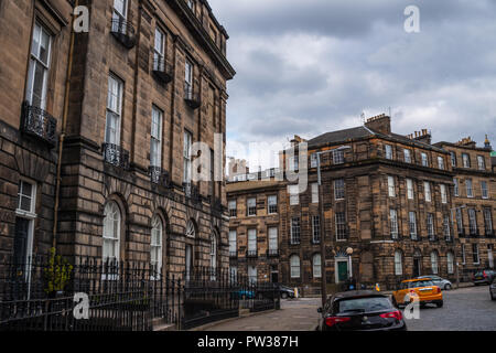 Randolph Crescent, Edinburgh, New Town, Scotland, United Kingdom Stock ...