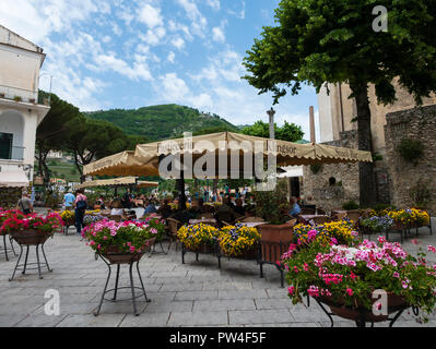 Piazza Vescovado, Ravello, Amalfi coast / Costiera Amalfitana, Province ...