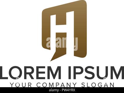 Door Open Letter Logo Design R Stock Vector Image & Art - Alamy