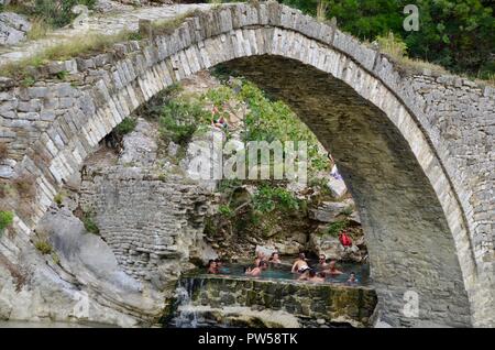 Benja Thermal Baths – Përmet District, Albania Stock Photo - Alamy