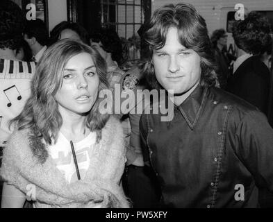 Debbie Harry Kurt Russell 1981 Photo By Adam Scull/PHOTOlink.net Stock ...