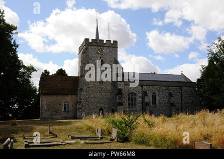 St Mary’s Church, Pirton, Hertfordshire, was originally a cruciform ...