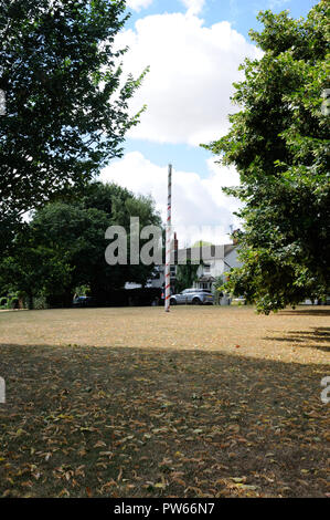 Maypole on Great Green, Pirton, Hertfordshire Stock Photo - Alamy