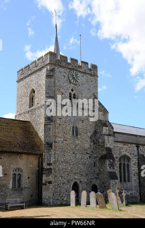St Mary’s Church, Pirton, Hertfordshire, was originally a cruciform ...