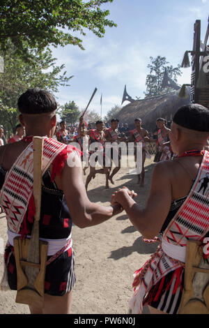 Tribal people performing during a cultural program on the celebration ...