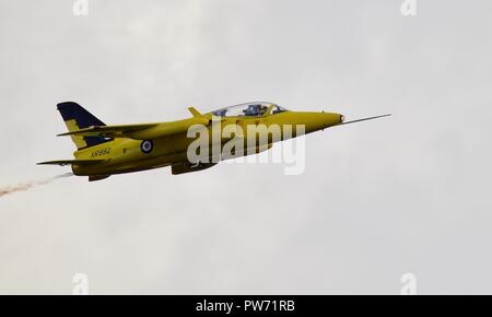 The advanced jet trainer, the Folland Gnat was introduced to the Press ...