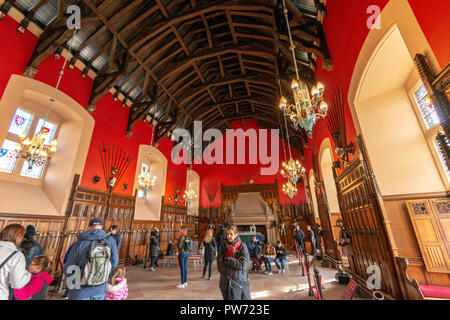 Interior, Garrison of Edinburgh Castle, Edinburgh, Scotland, United ...