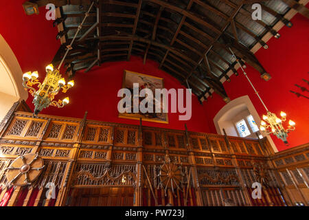 Interior, Garrison of Edinburgh Castle, Edinburgh, Scotland, United ...