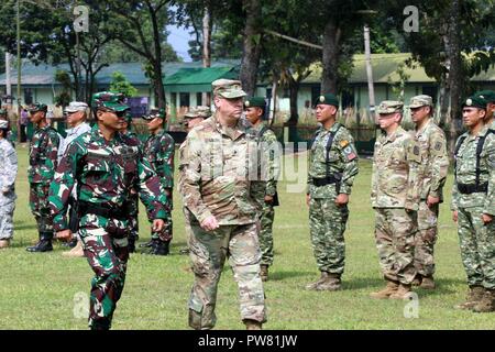 Brig. Gen. Arthur J. Logan (left) hands over the Hawaii Department of ...