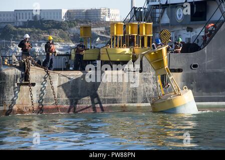 Crewmembers of the Coast Guard Cutter George Cobb, a 175-foot coastal ...