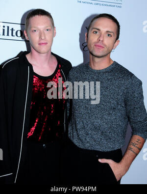 LOS ANGELES, CA - OCTOBER 6: (L-R) Actors Kathleen Kinmont and Lorenzo ...