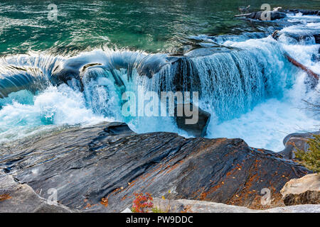 Fraser River, Rearguard Falls Provincial Park, British Columbia, Canada ...