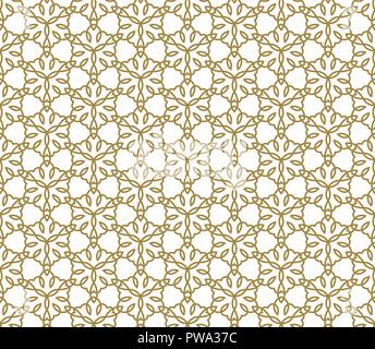 Curved abstract ethnic seamless pattern. 70s geometrical african ...