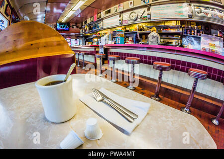 Charlie's Diner West Springfield, Massachusetts, USA Stock Photo - Alamy