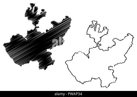 vector map of the Mexican state of Jalisco Stock Vector Image & Art - Alamy