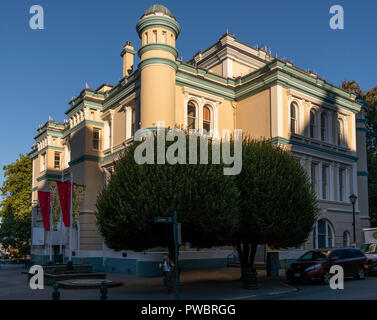Bastion Square in downtown Victoria Canada Stock Photo - Alamy