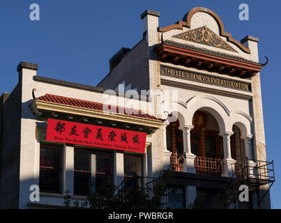cHINESE bENEVOLENT aSSOCIATION BUILDING, Chinatown, Vancouver, British ...