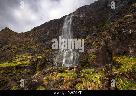 Closely at the Waterfall, Talisker Bay, Sile of Skye, Inner Hebrides ...
