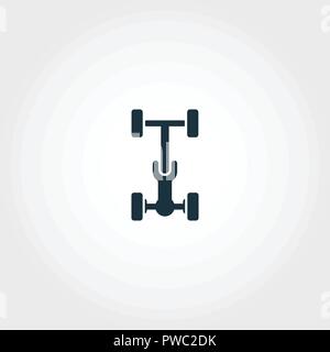 Frame Chassis Symbol Sign, Vector Illustration, Isolate On White ...