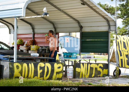 Boiled peanuts at roadside stand in Plant City, Florida, USA © Stock ...