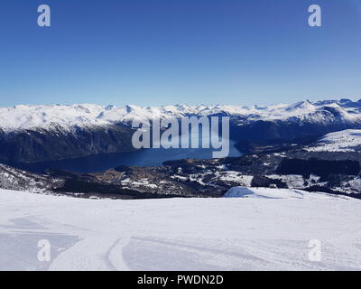 stranda norwegian ski resort Stock Photo - Alamy