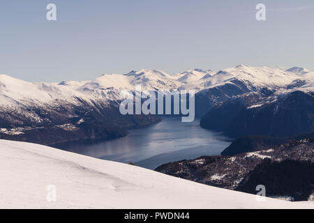 stranda norwegian ski resort Stock Photo - Alamy