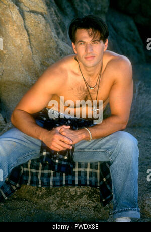 MOJAVE DESERT, CA - OCTOBER 11: (EXCLUSIVE) Actor Johnathan Gorman ...